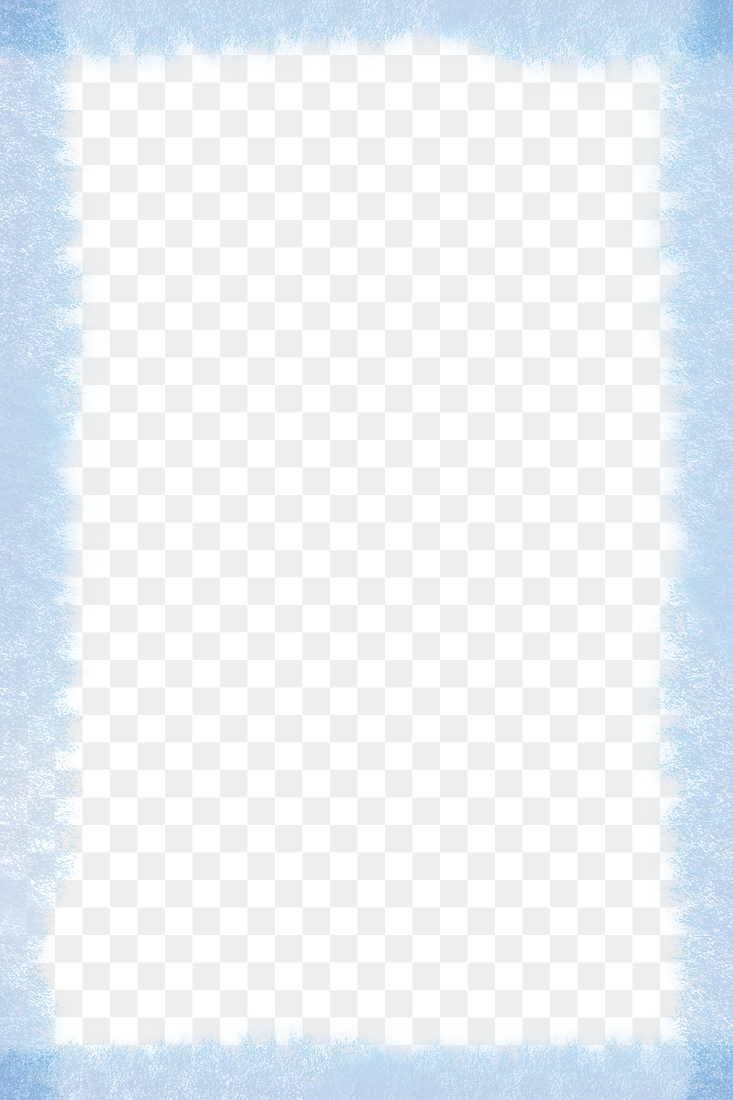 Rectangle blue brush stroke frame | Premium PNG - rawpixel