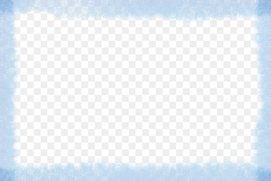 Rectangle blue brush stroke frame | Premium PNG - rawpixel