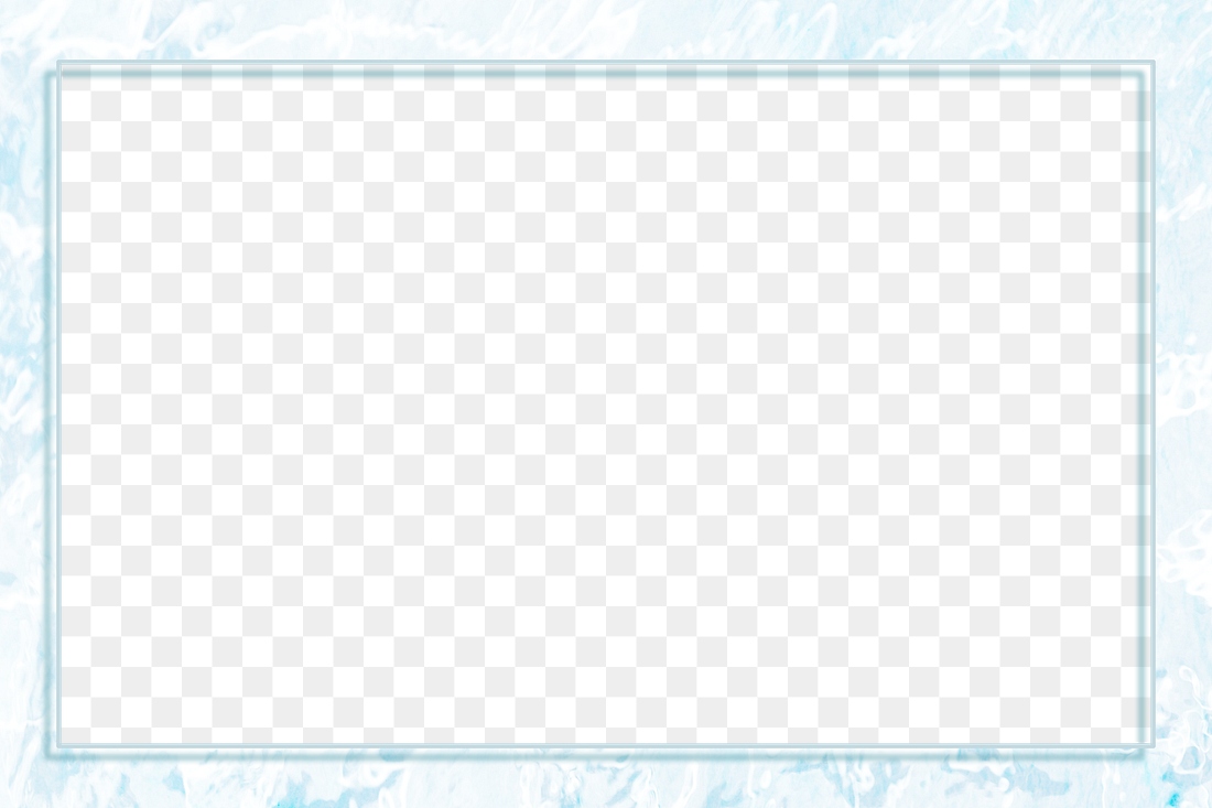 Rectangle abstract water frame design | Premium PNG - rawpixel