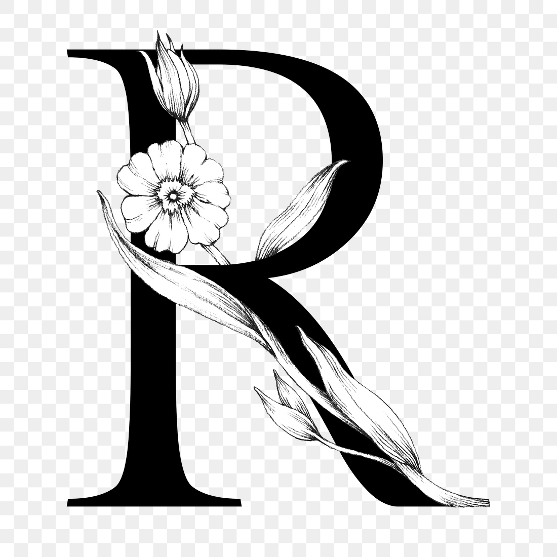 Png alphabet r sticker vintage | Premium PNG Sticker - rawpixel