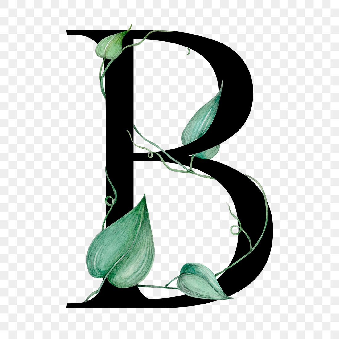 Png alphabet b sticker font | Premium PNG Sticker - rawpixel