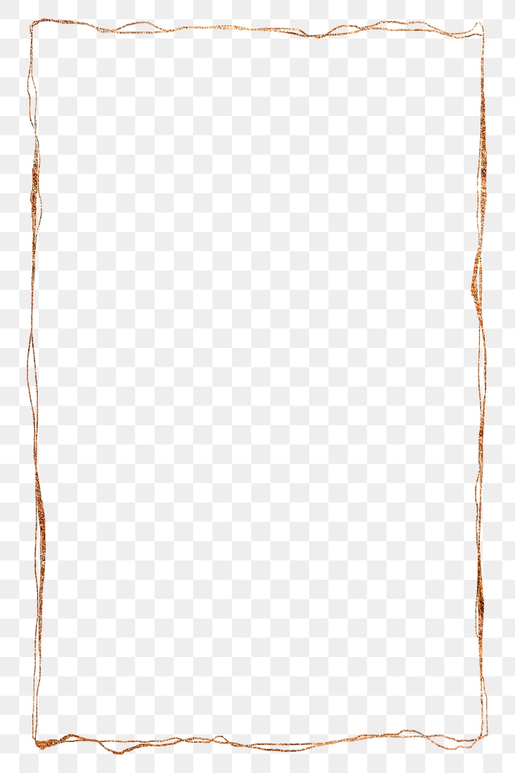 Png gold glittery frame rectangle | Premium PNG - rawpixel