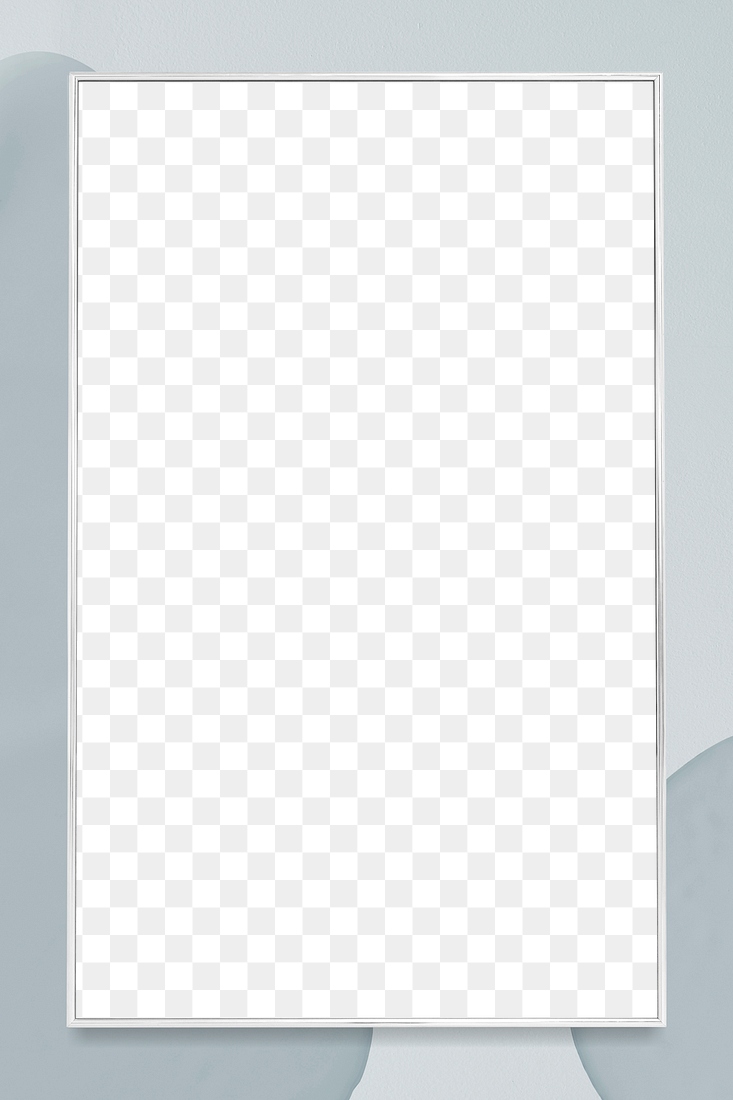 Abstract blue frame png transparent | Premium PNG - rawpixel
