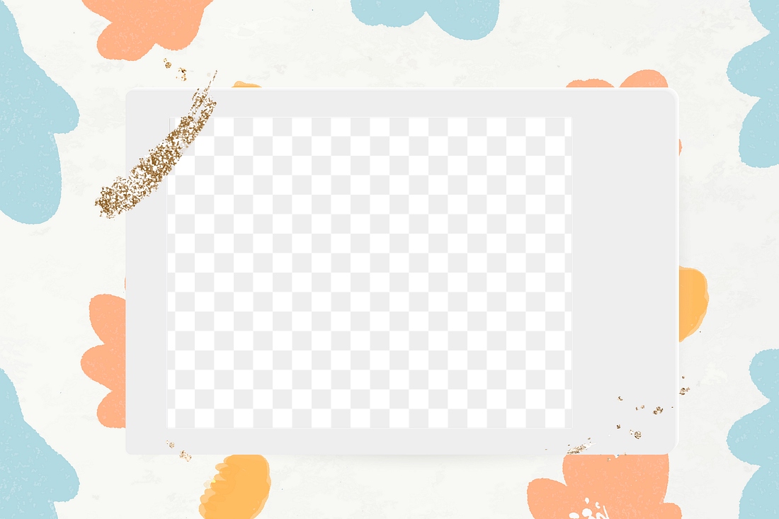Instant camera frame png flower | Premium PNG - rawpixel