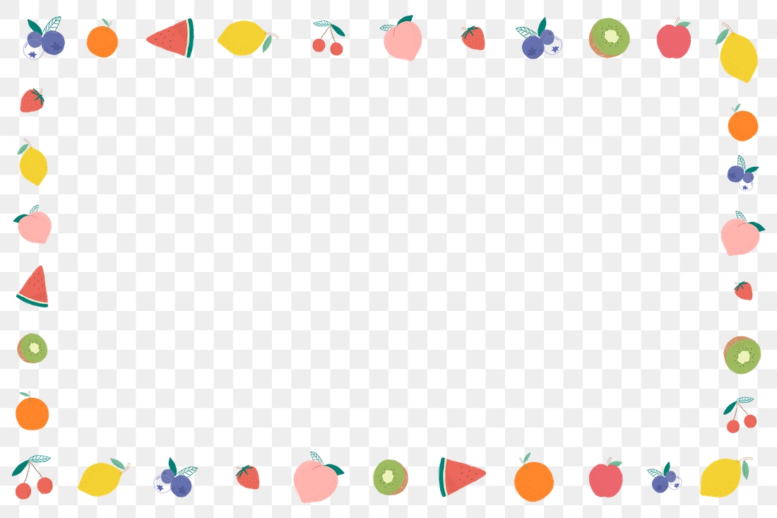 Png mixed fruits border transparent | Premium PNG - rawpixel
