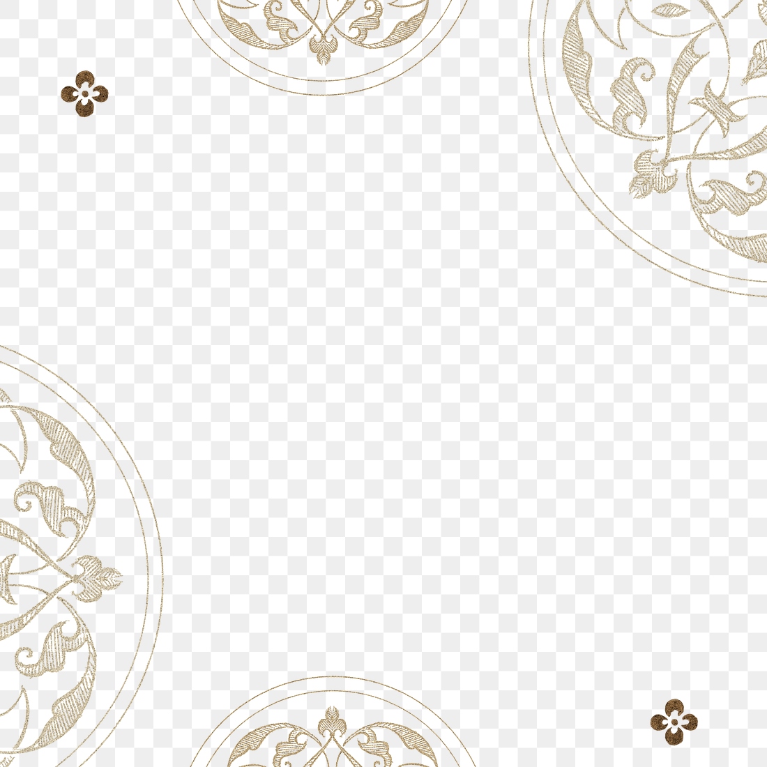 Beige filigree frame border png | Premium PNG - rawpixel