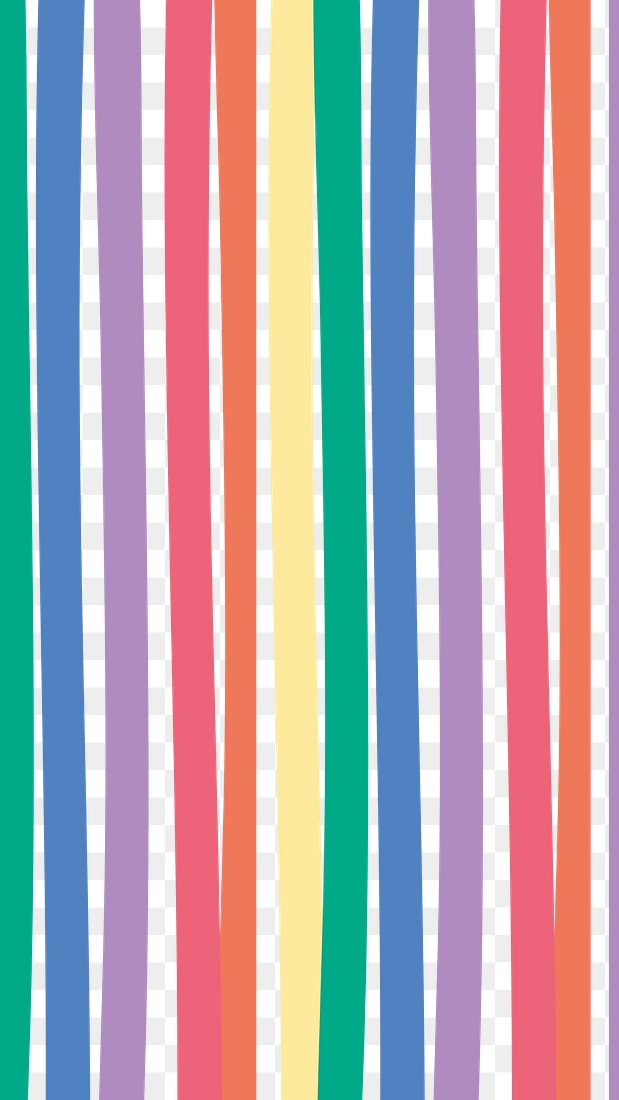Colorful stripes pastel png artsy | Premium PNG - rawpixel