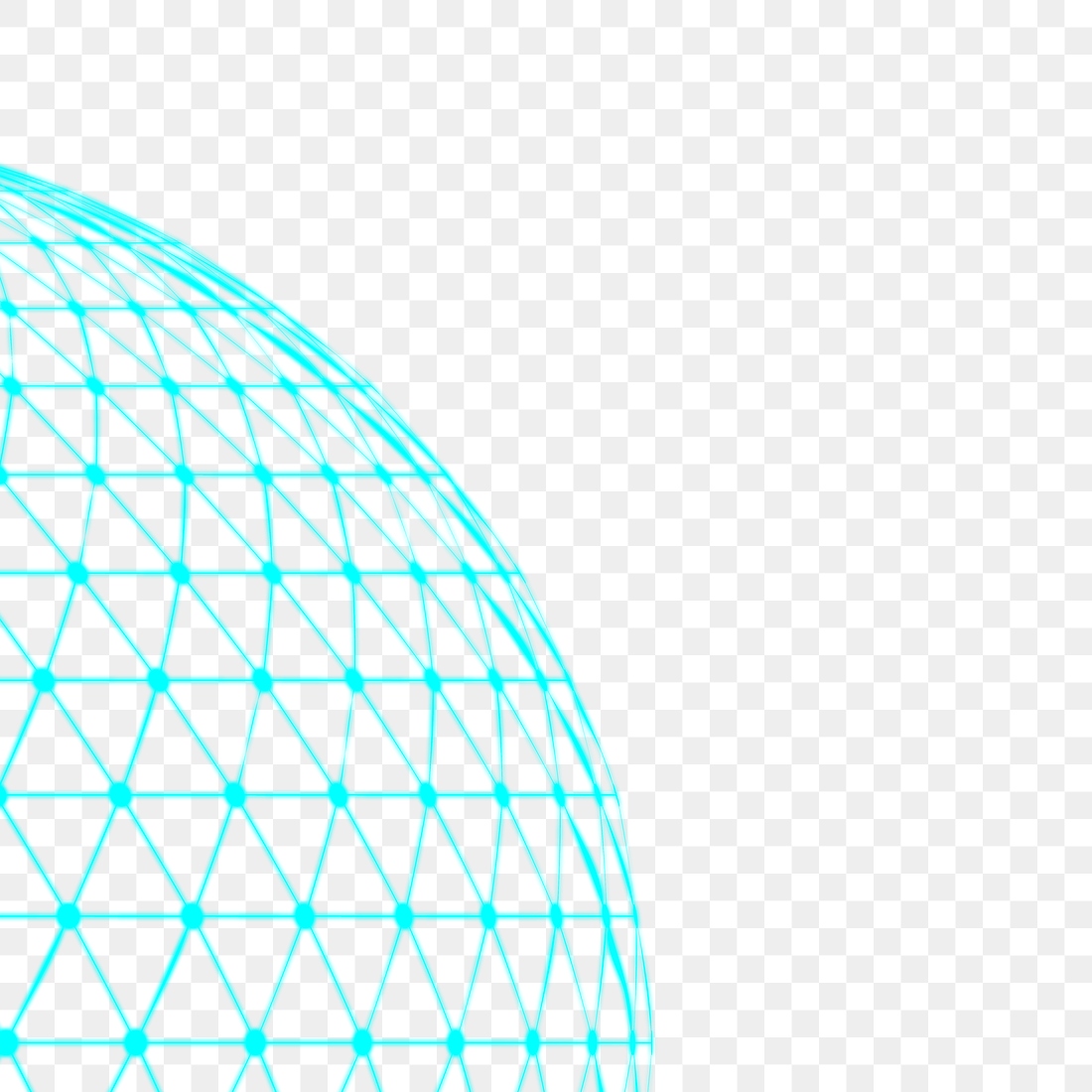 Blue globe png digital grid | Premium PNG - rawpixel