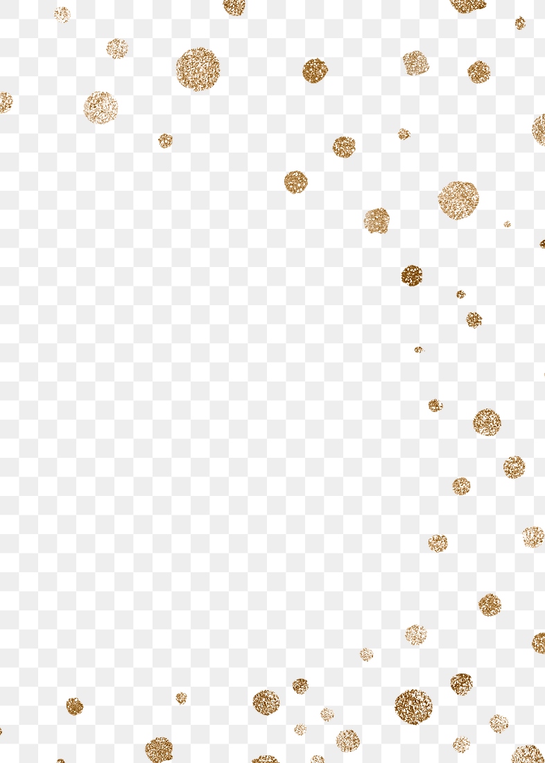 Glittery polka dots border png | Premium PNG - rawpixel