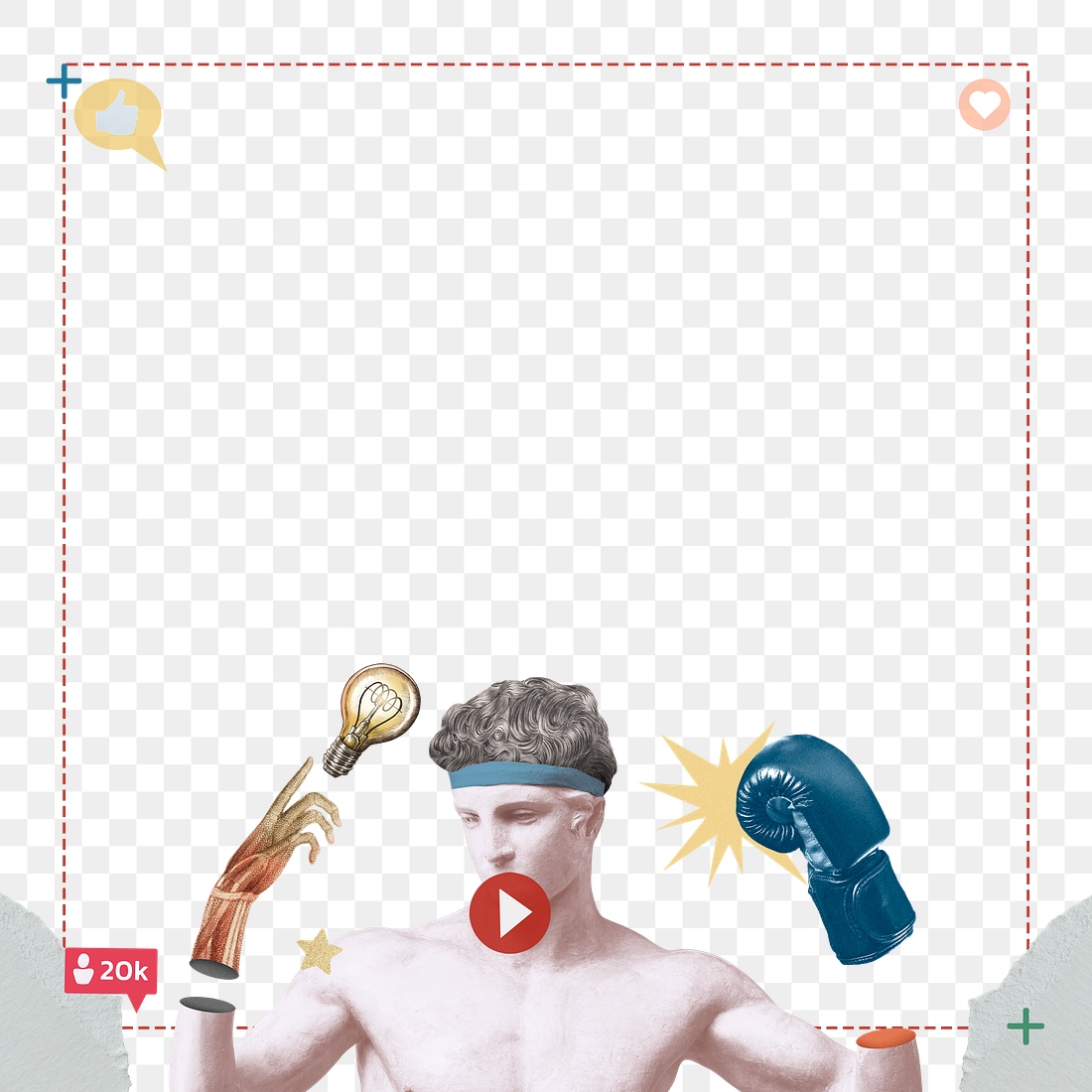 Png creative influencer frame social | Premium PNG - rawpixel