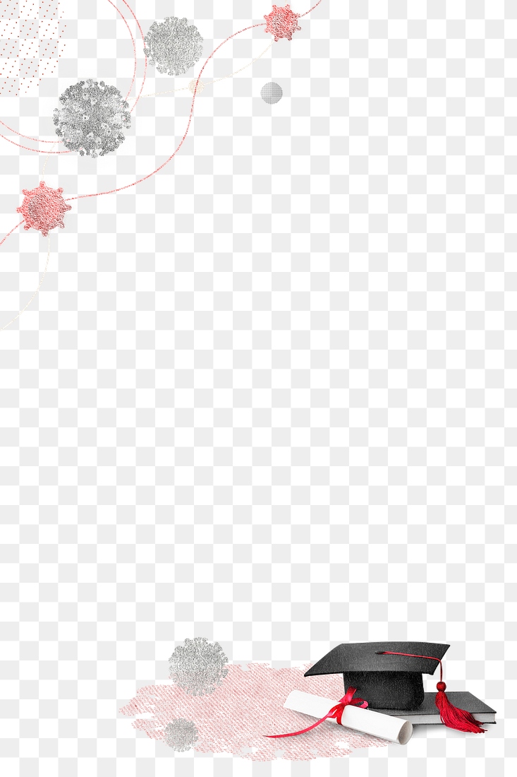 Graduation covid-19 era png border | Premium PNG - rawpixel