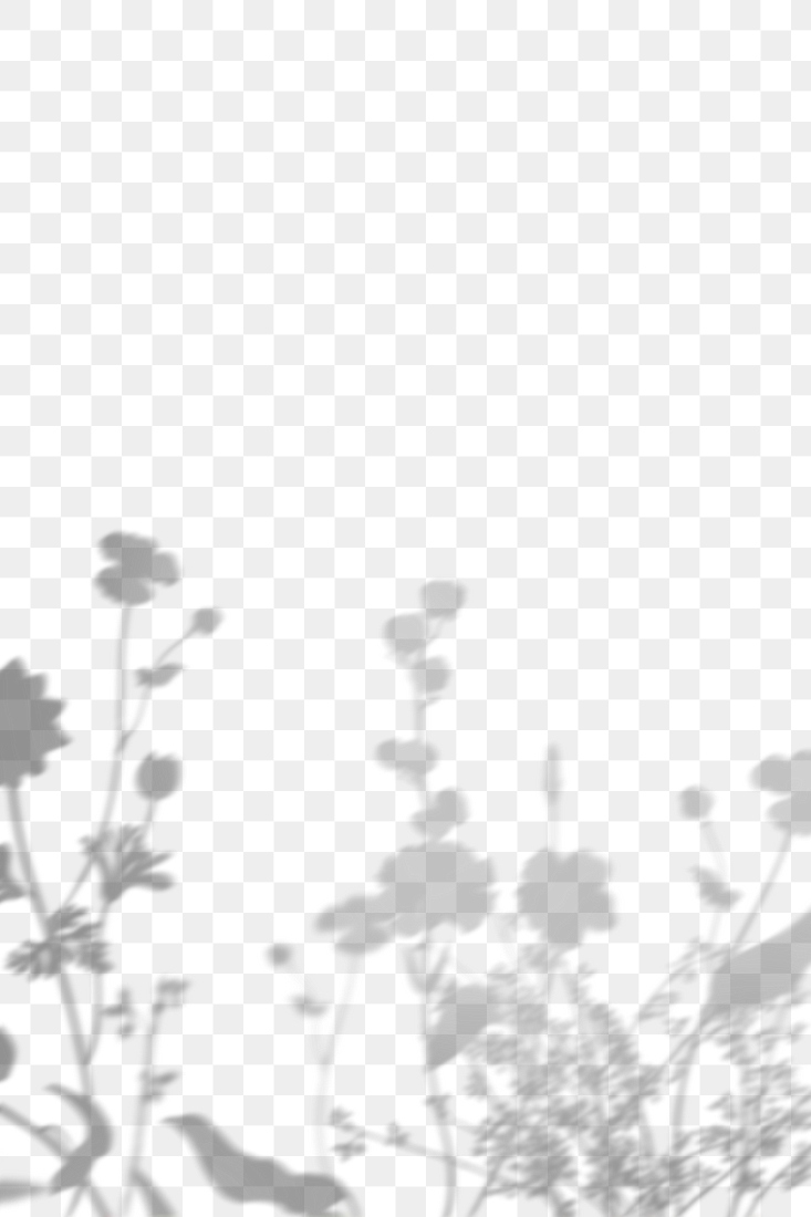 PNG floral field shadow design | Premium PNG - rawpixel