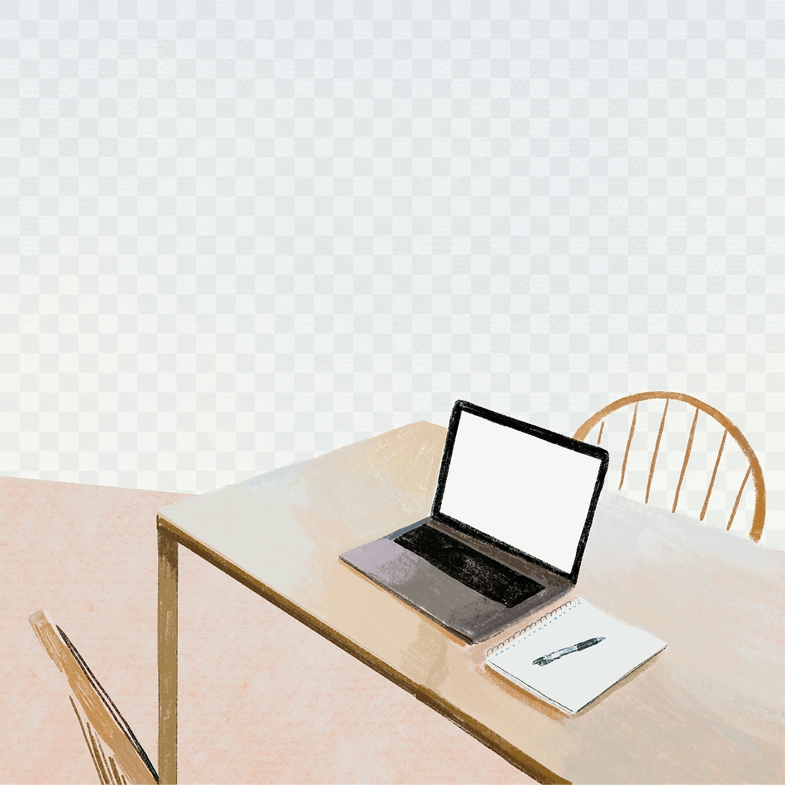 PNG home office transparent background | Premium PNG - rawpixel