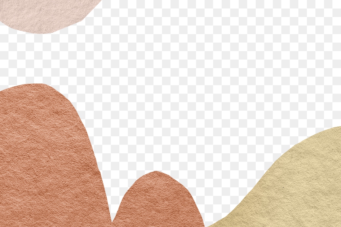 Png abstract earth tone border | Premium PNG - rawpixel