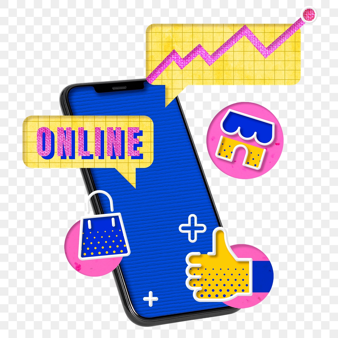 Png digital advertisement megaphone marketing | Premium PNG Sticker ...