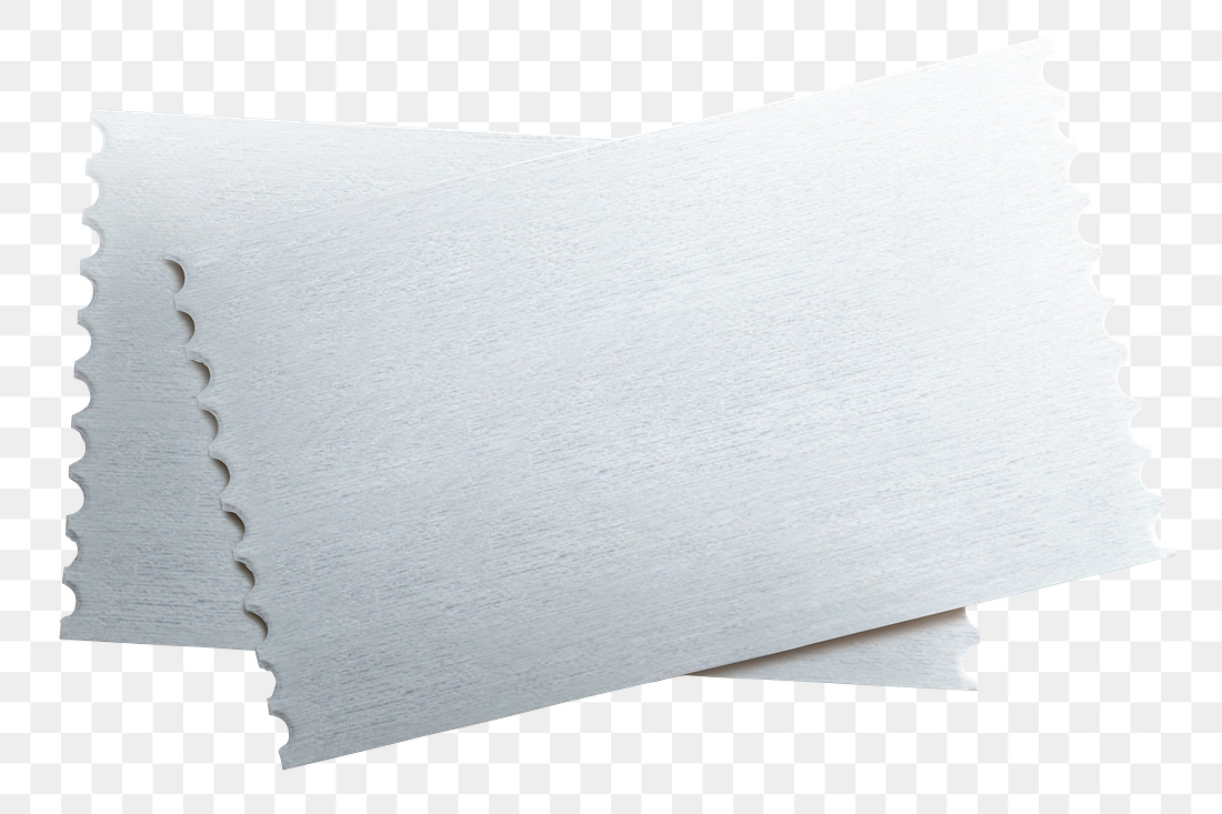 Ticket png mockup transparent background | Premium PNG Sticker - rawpixel