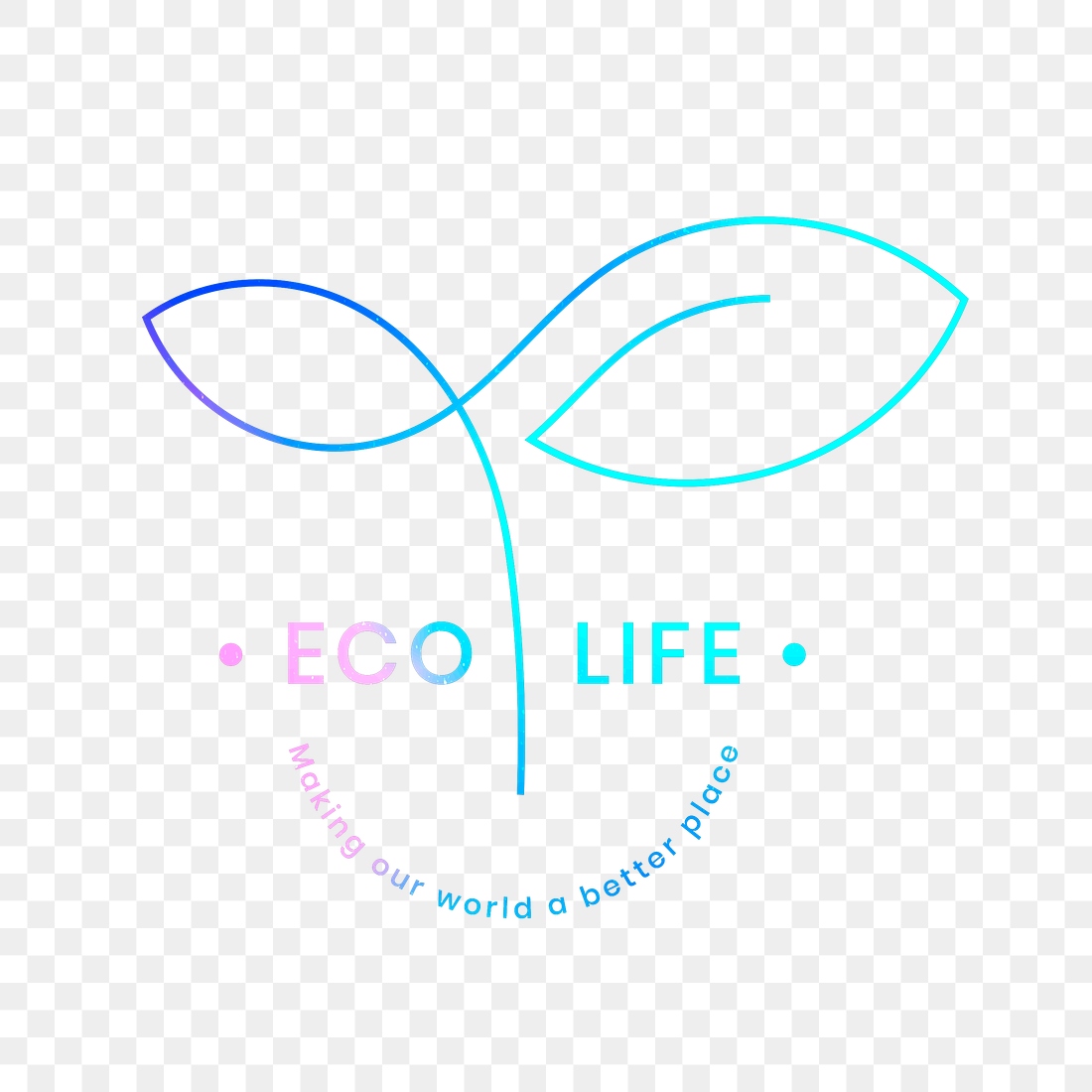 Eco life environmental logo png | Premium PNG Sticker - rawpixel