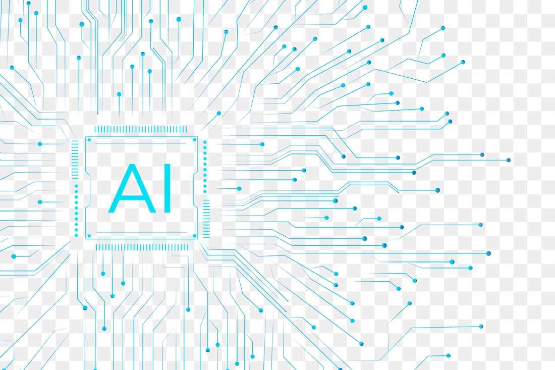AI technology microchip background png | Premium PNG - rawpixel