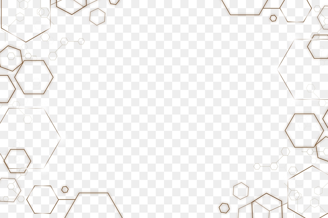 Hexagon frame png transparent digital | Premium PNG - rawpixel