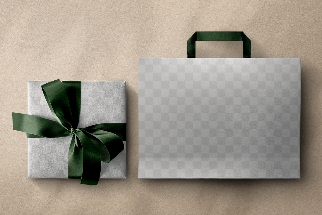 Luxury packaging mockup png with gift | Premium PNG - rawpixel