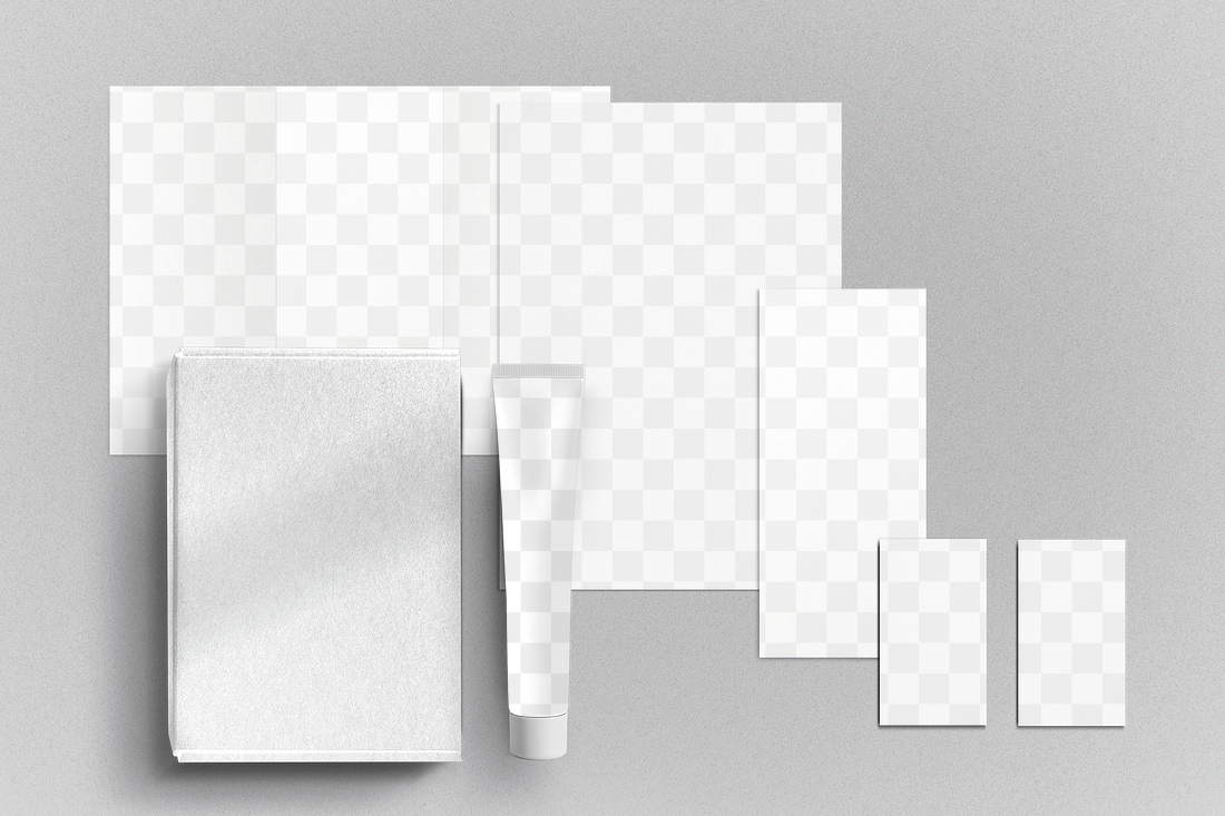 Stationery and paper mockup png | Premium PNG - rawpixel
