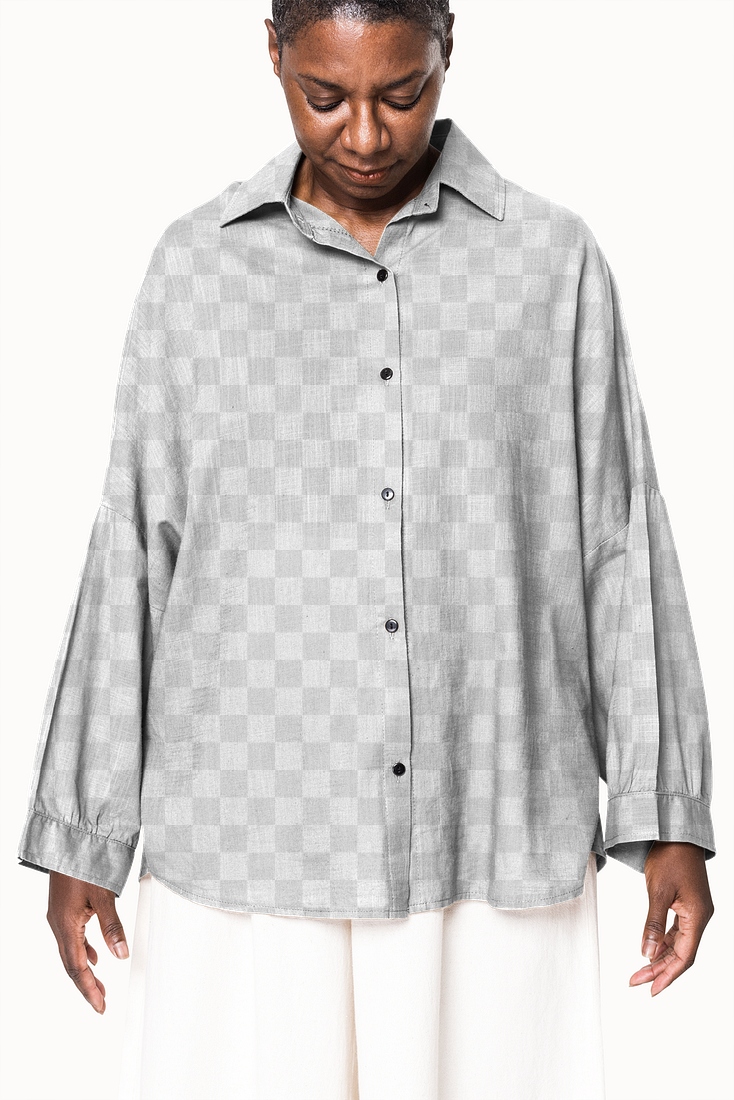 Png long-sleeve shirt mockup African | Premium PNG - rawpixel