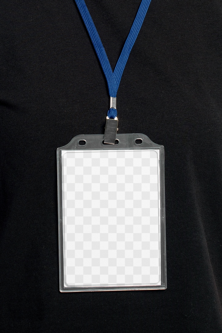 Name tag png mockup exhibitor | Premium PNG - rawpixel