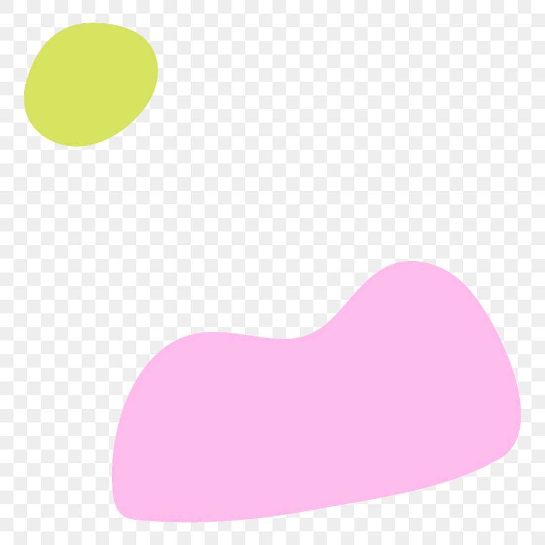 Pink blob png sticker, abstract | Premium PNG - rawpixel