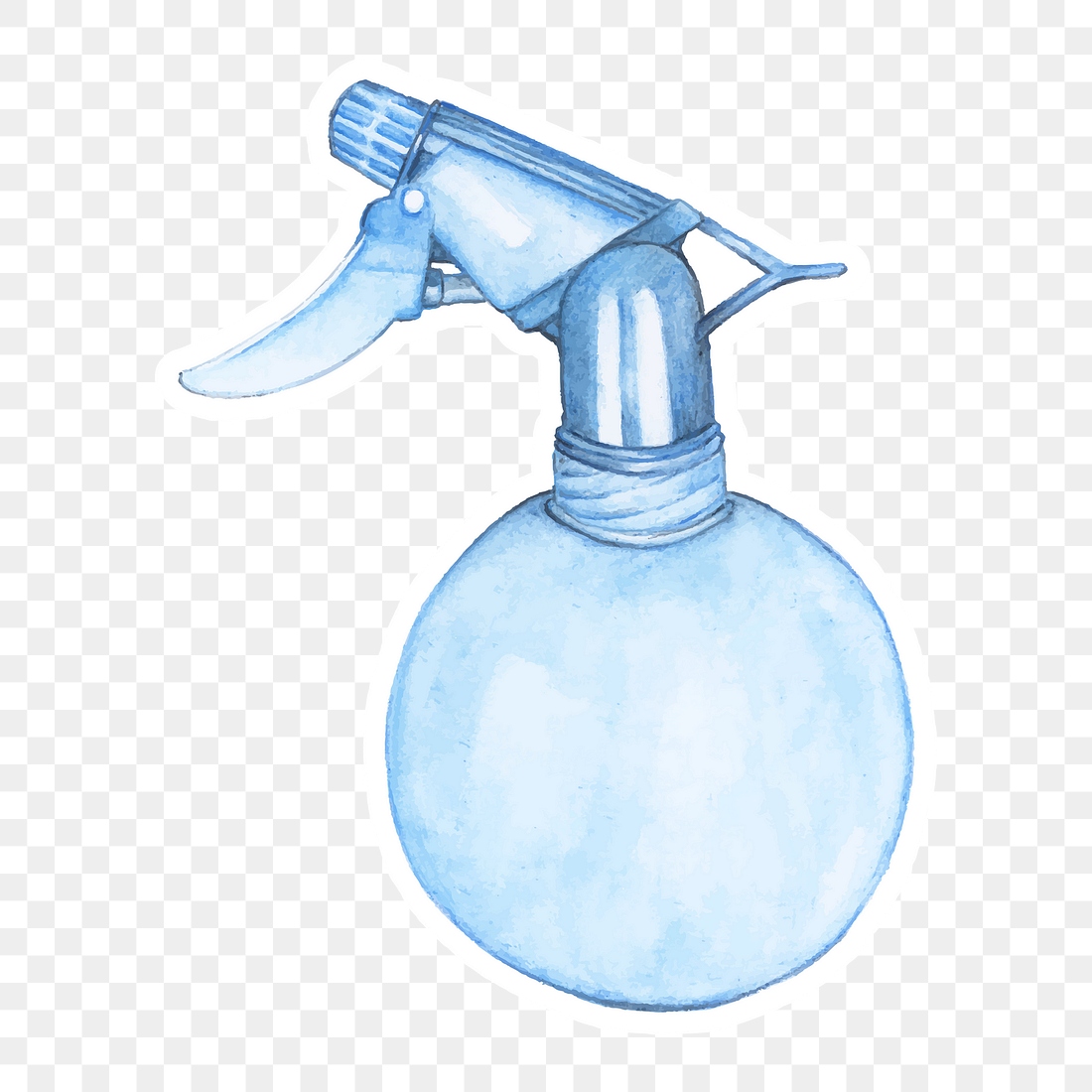 Hand drawn plant spray bottle | Premium PNG Sticker - rawpixel