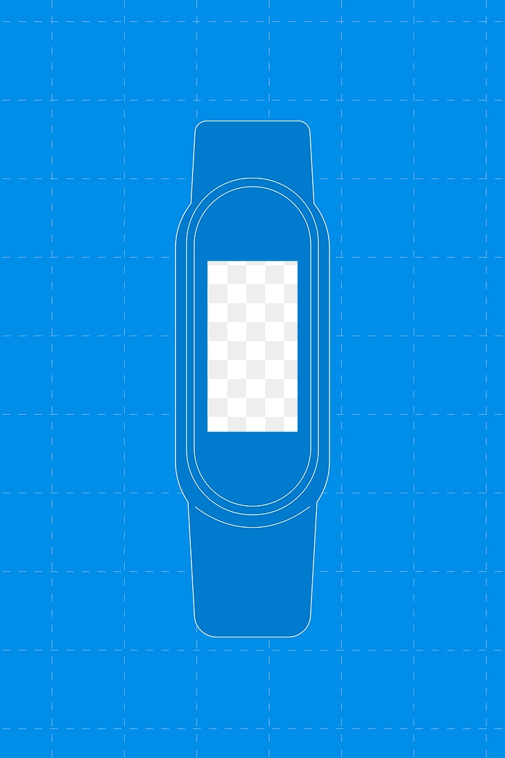 Smartwatch png transparent screen mockup, | Premium PNG - rawpixel