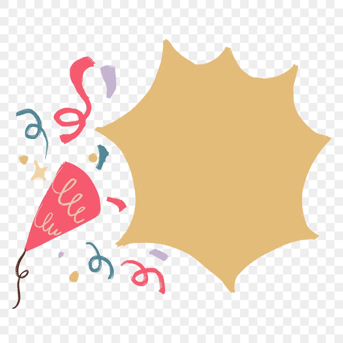 Party PNG, party sticker design | Premium PNG Sticker - rawpixel