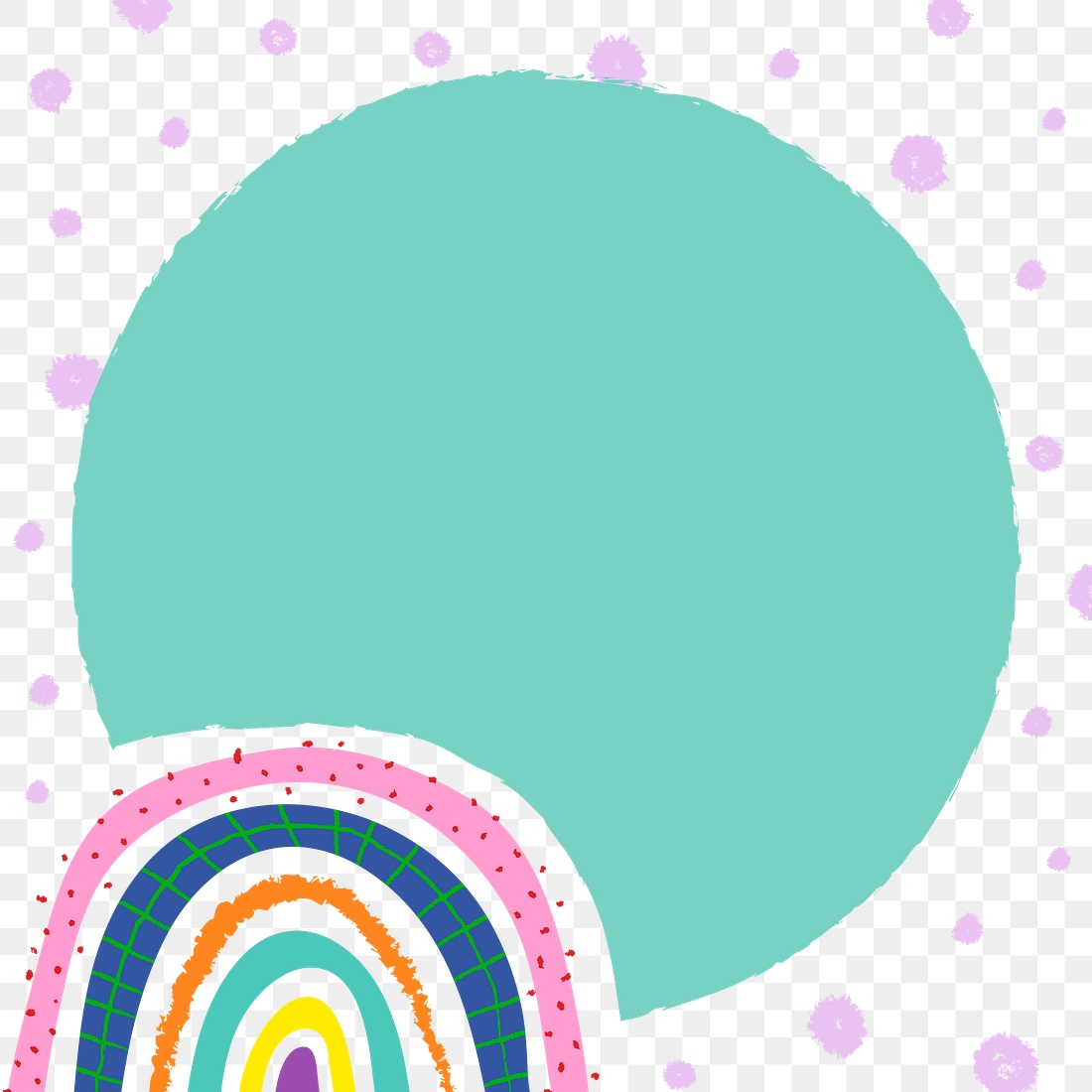 Cute frame PNG sticker, funky | Premium PNG - rawpixel