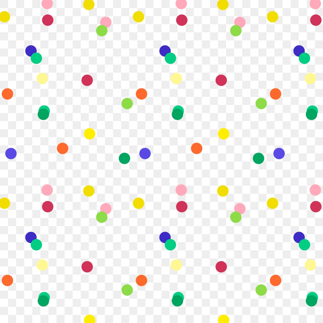Cute png transparent background, polka | Premium PNG - rawpixel