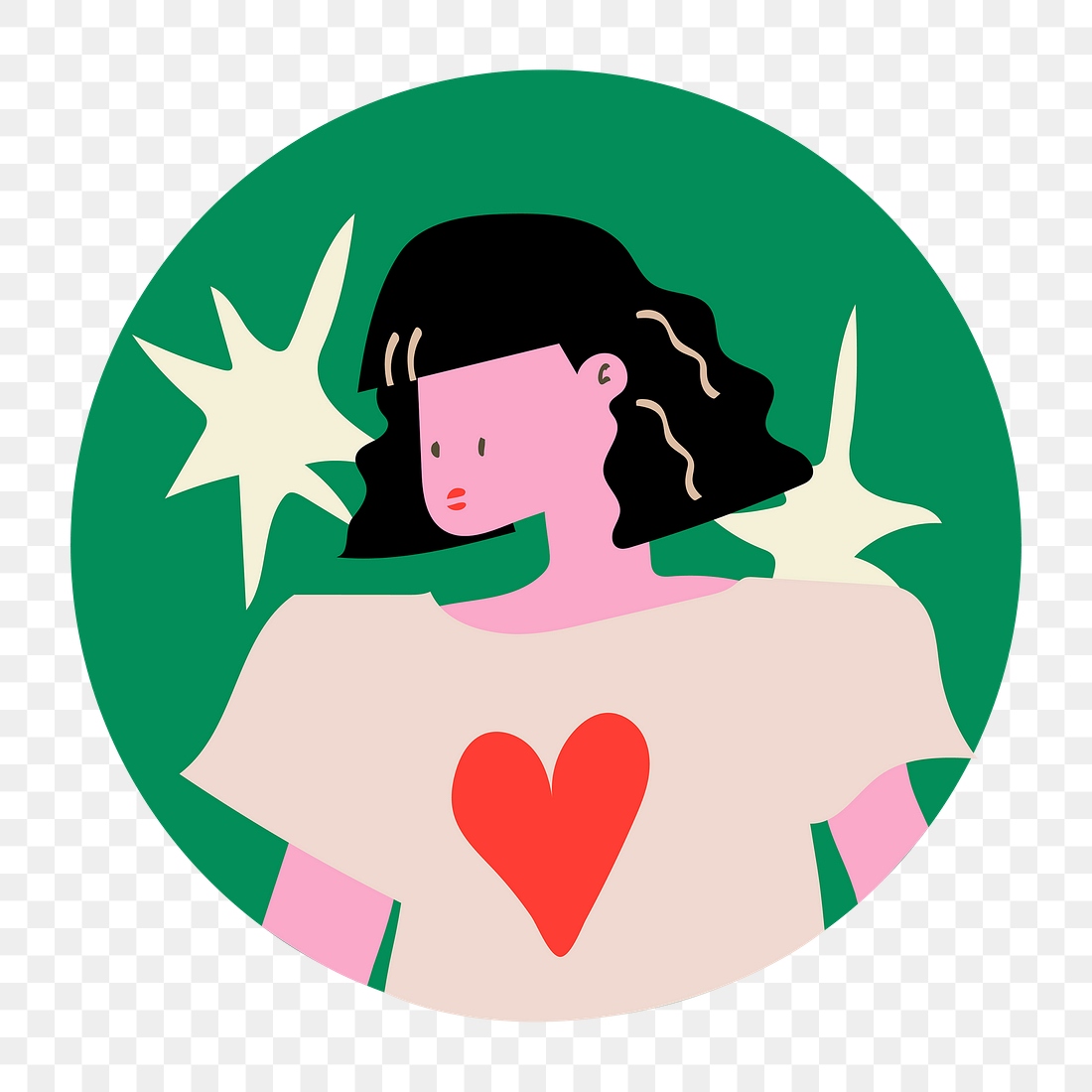 Feminine Instagram highlight cover png | Premium PNG Sticker - rawpixel