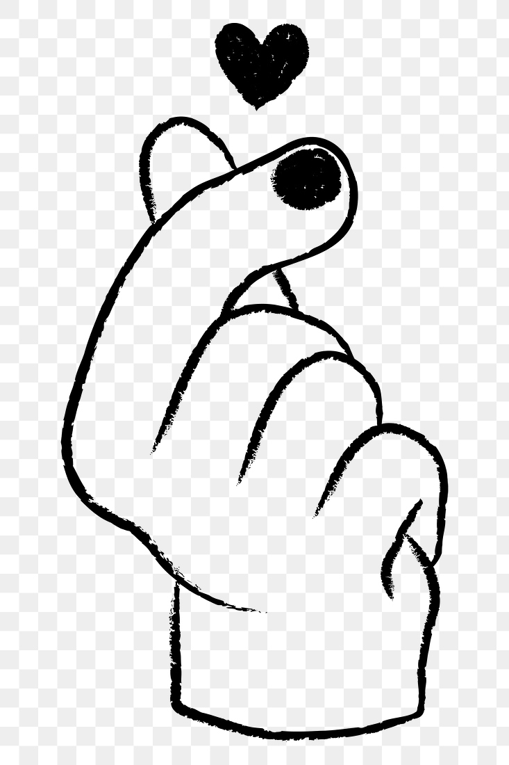 Love png hand gesture sticker, | Premium PNG Sticker - rawpixel