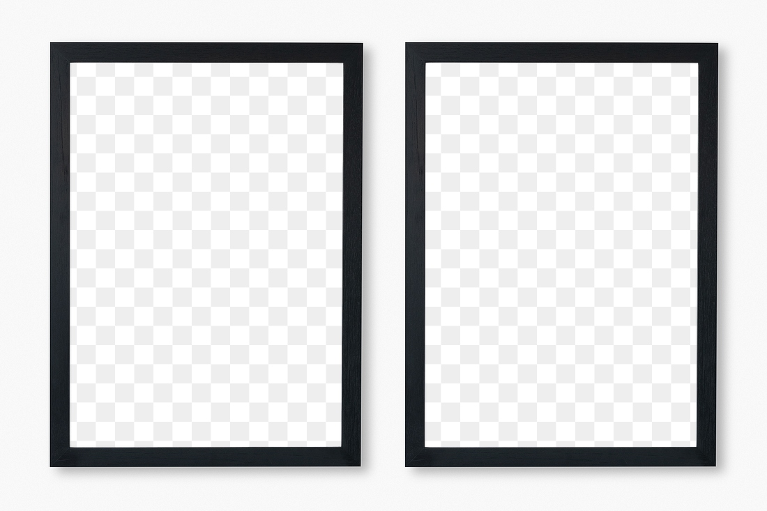 Picture frame png mockup, simple | Premium PNG - rawpixel