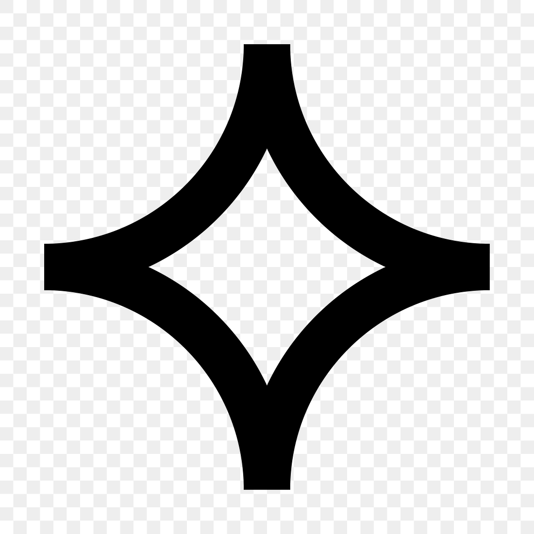 Abstract business logo element png, | Premium PNG Sticker - rawpixel