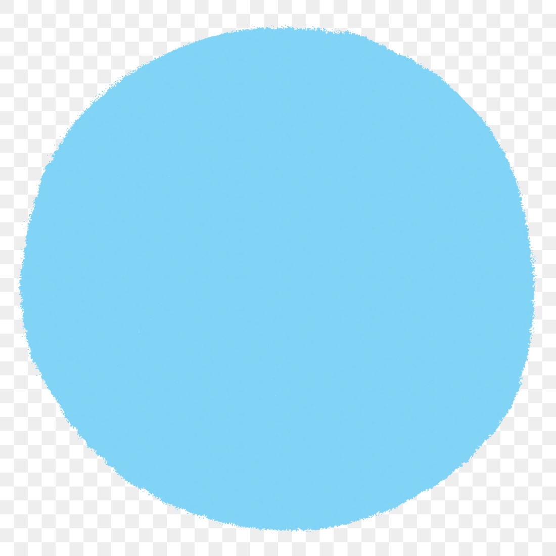 Round sticker png, blue design, | Premium PNG Sticker - rawpixel