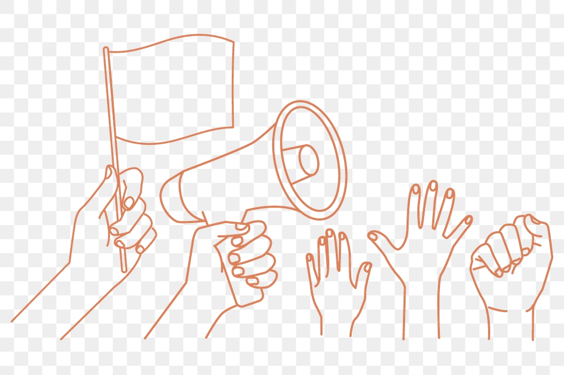 Protesting hands png sticker, activism | Premium PNG - rawpixel