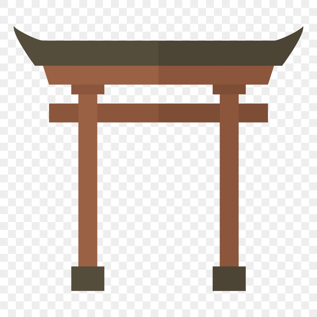 Japanese Torii gate design element | Premium PNG Sticker - rawpixel