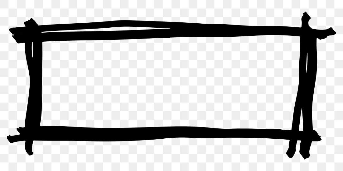 Black rectangle banner frame png | Premium PNG - rawpixel