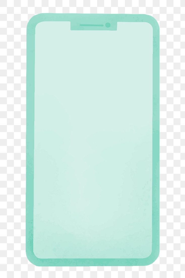 Green mobile phone social media | Free PNG Sticker - rawpixel