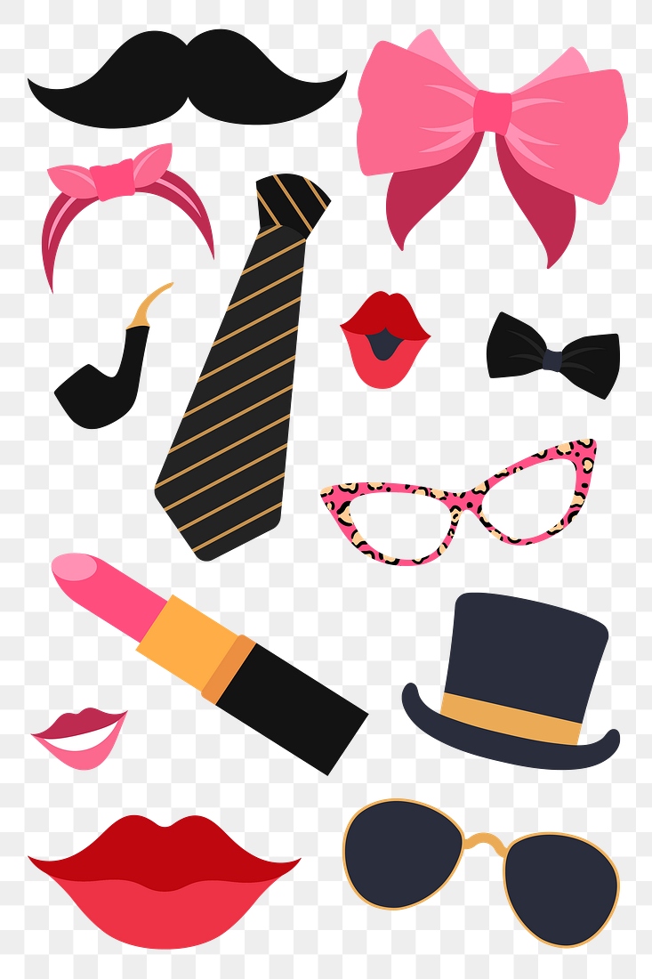 Male and female props design | Premium PNG - rawpixel