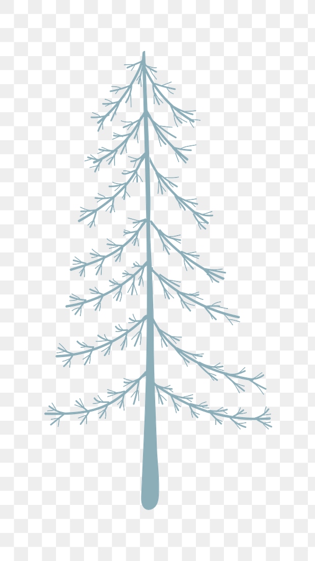 Cute pine tree sticker design | Premium PNG Sticker - rawpixel