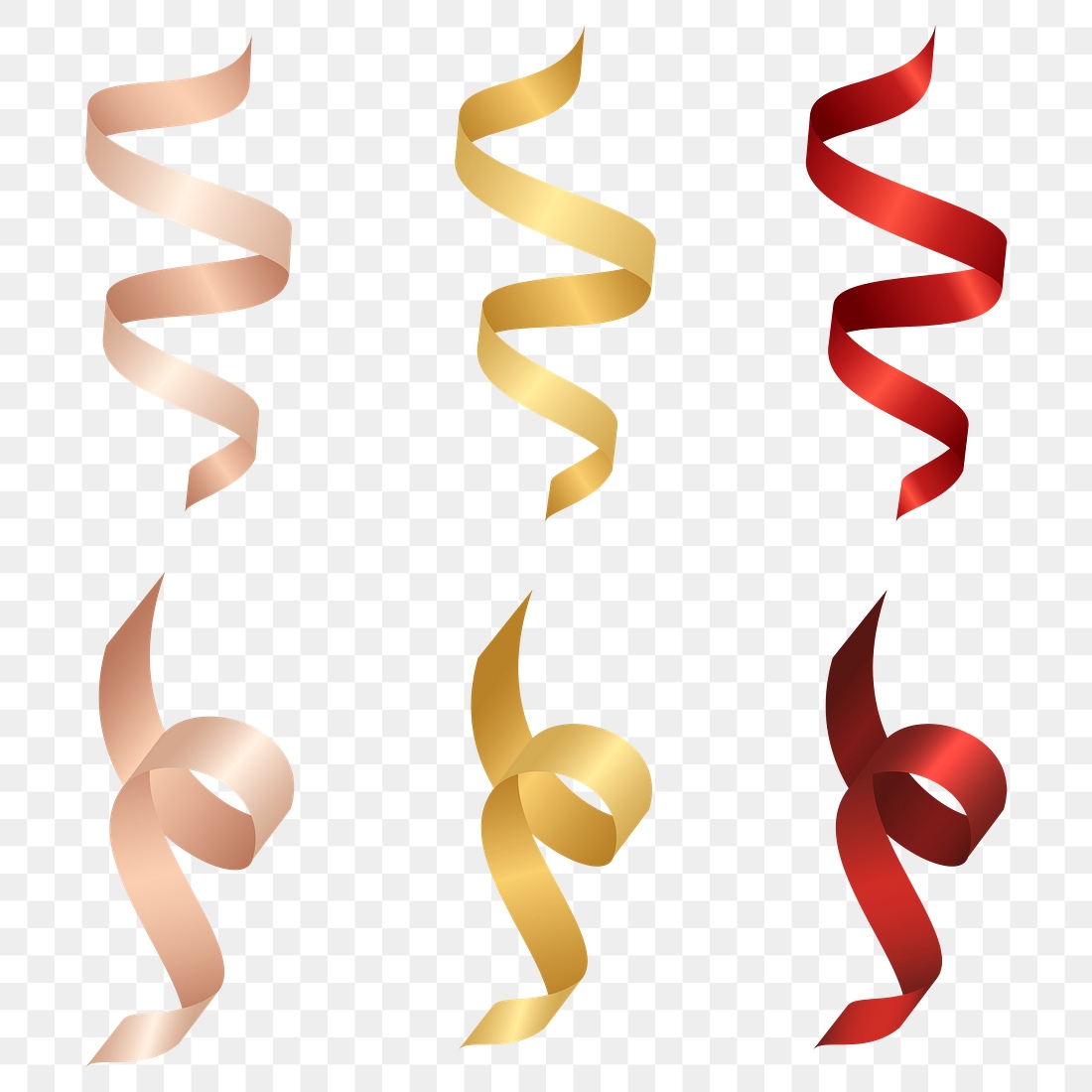 Ribbon element set transparent png | Premium PNG - rawpixel