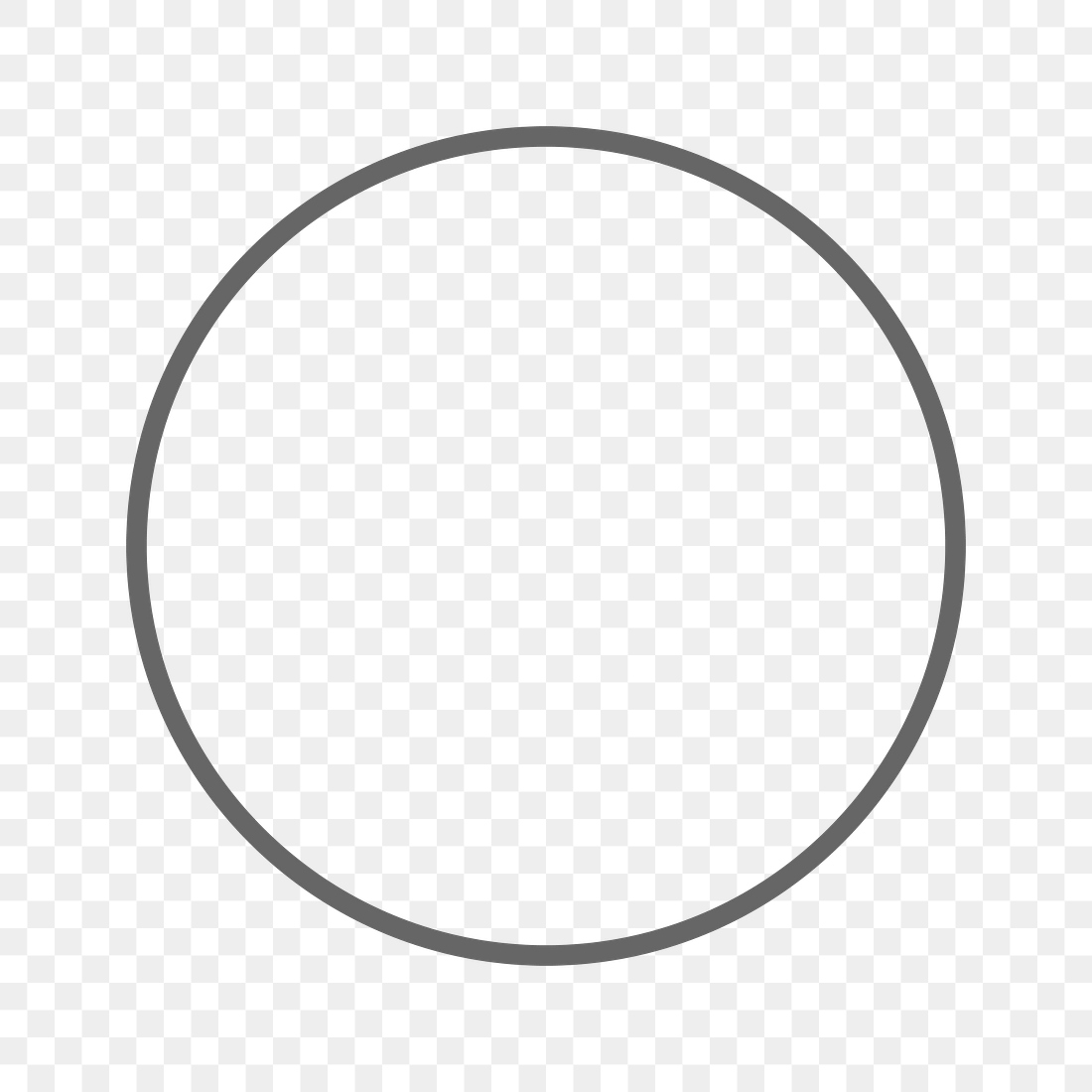 Stroke round geometric shape transparent | Premium PNG - rawpixel