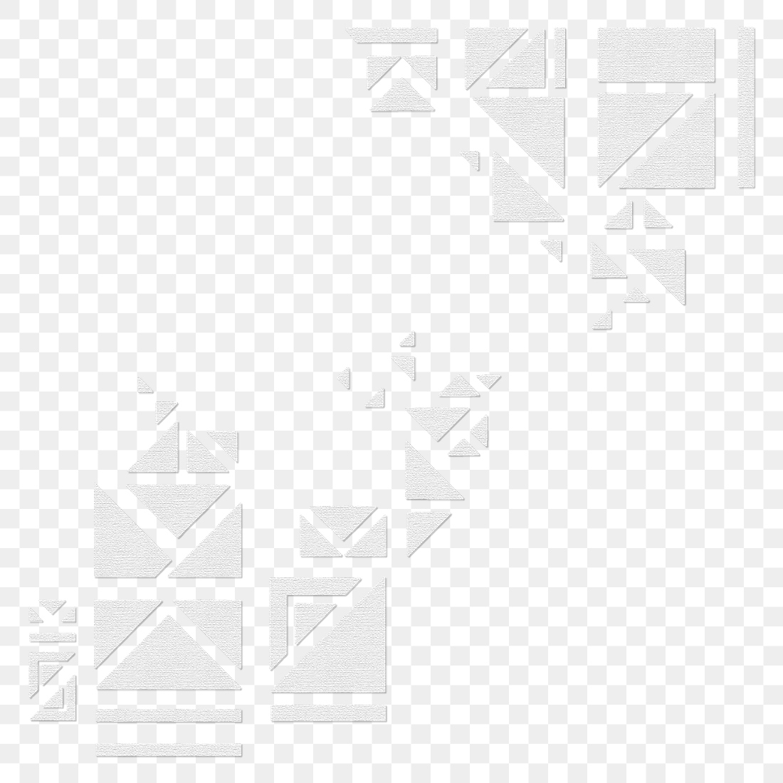 Geometric gray triangle design element | Premium PNG - rawpixel