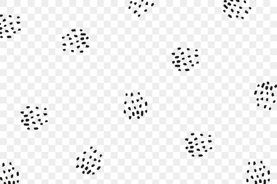 Black dot patterned background design | Premium PNG - rawpixel