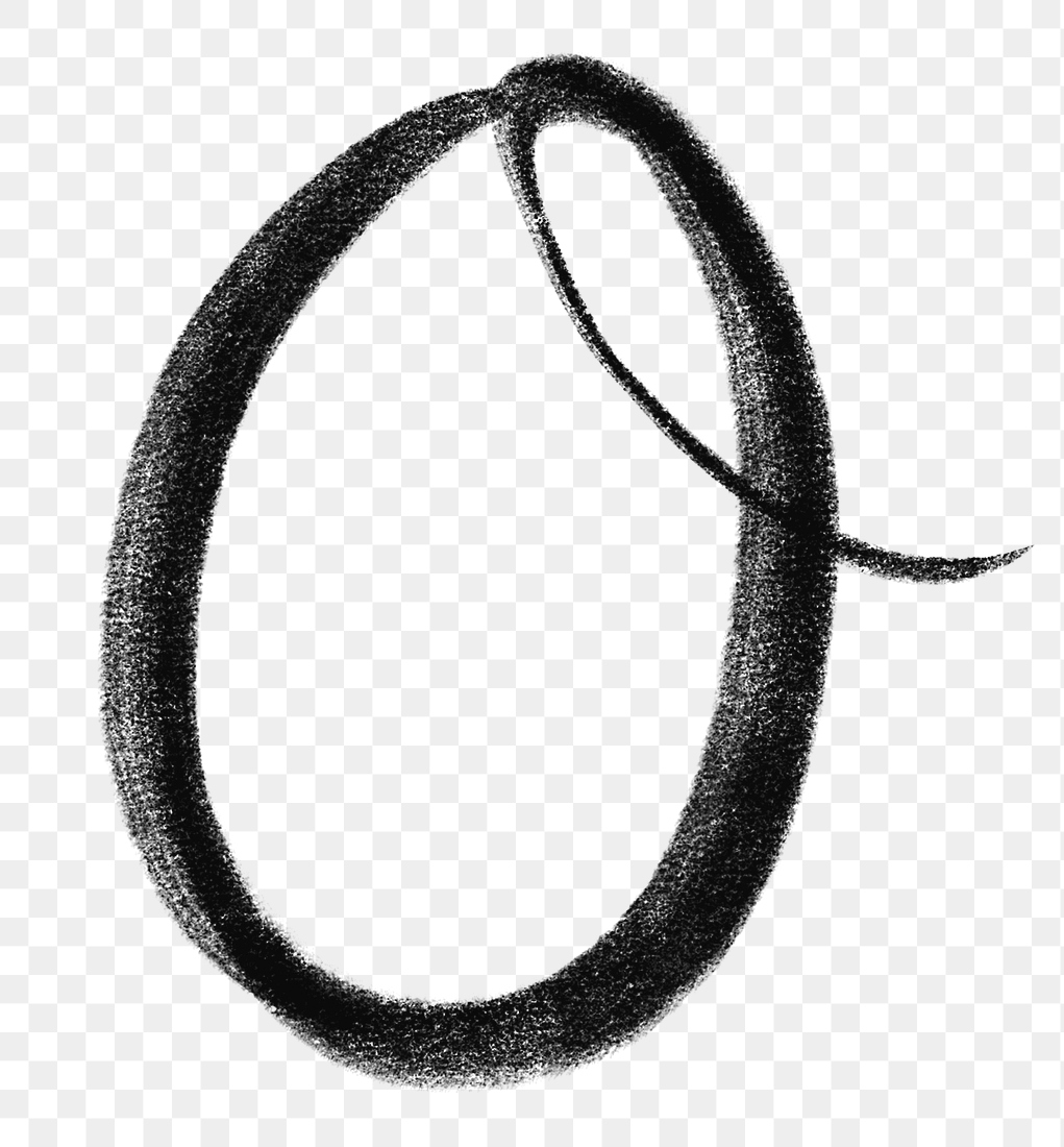 Png calligraphy letter O typography | Premium PNG - rawpixel