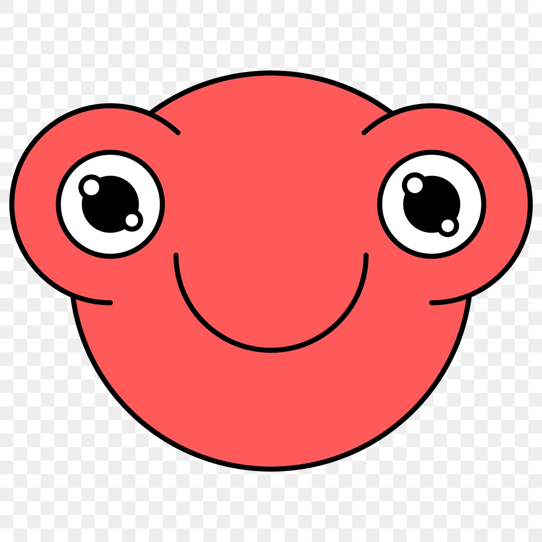 Funky red goldfish emoji sticker | Premium PNG Sticker - rawpixel